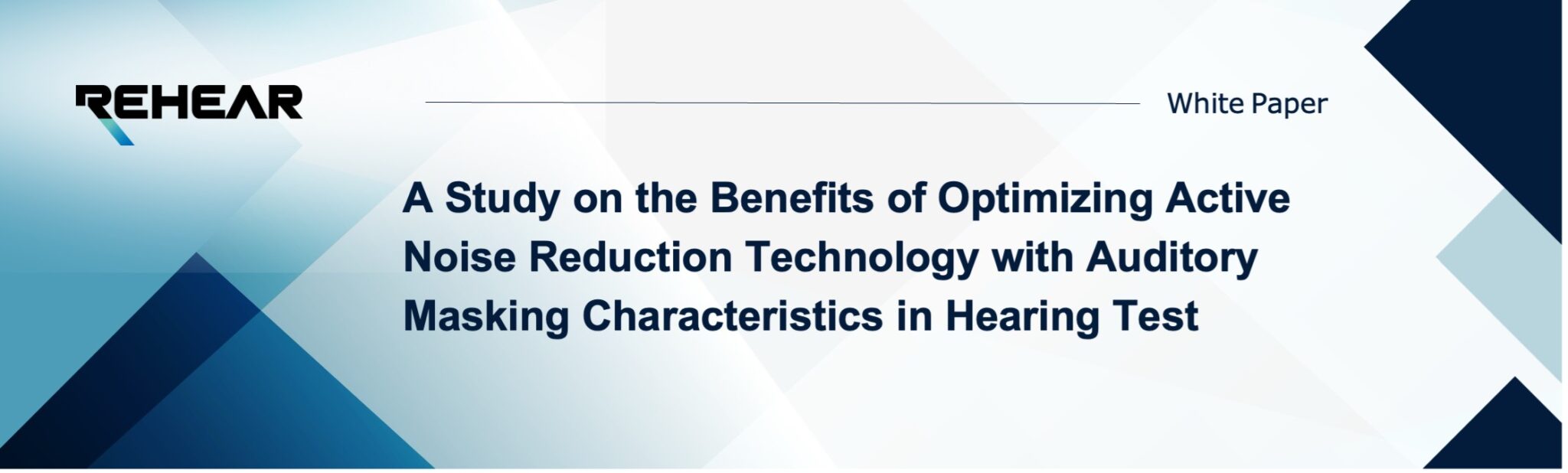 A Study on the Benefits of Optimizing Active Noise Reduction Technology with Auditory Masking ...